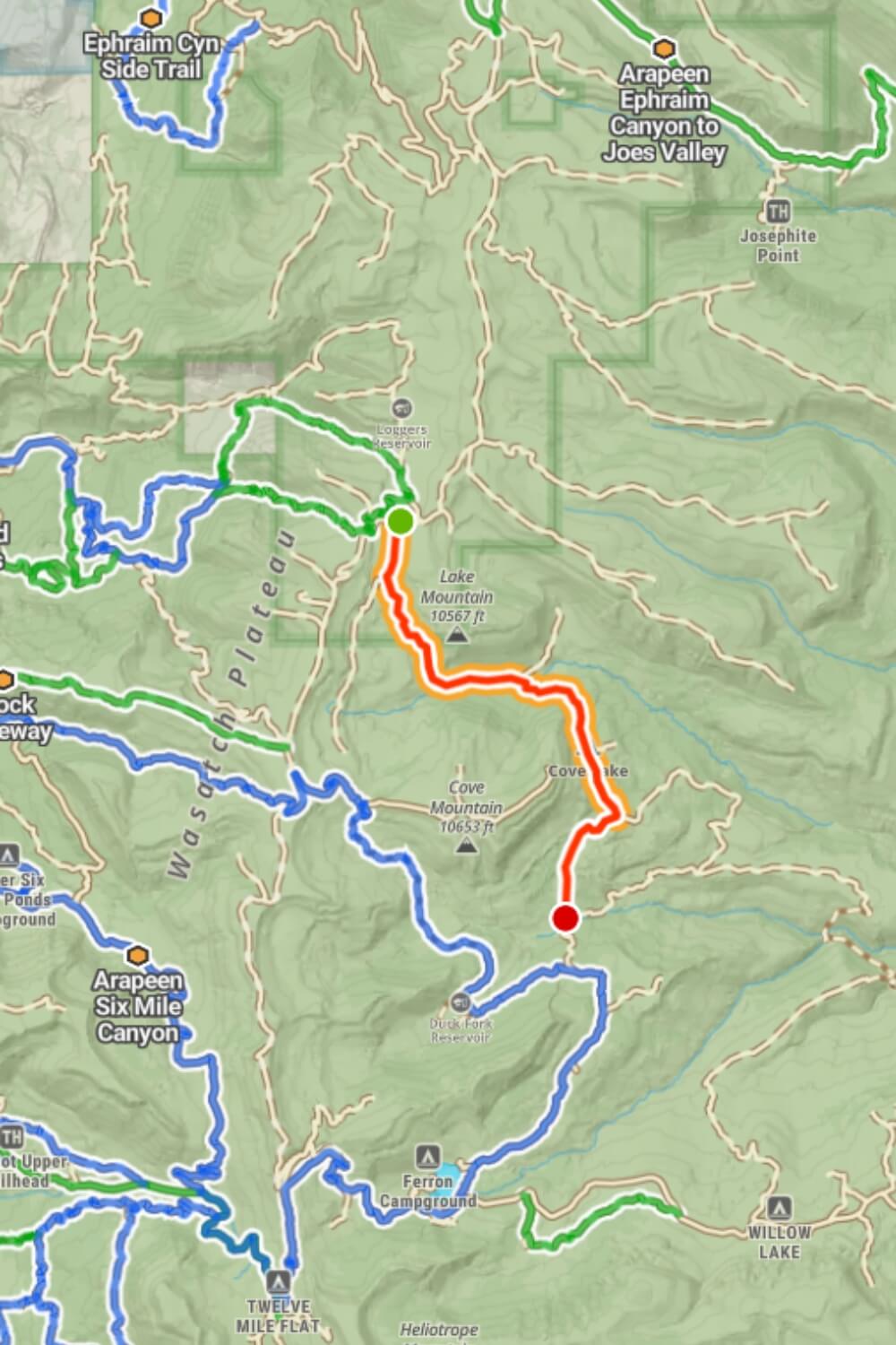 Cove Lake and Willow Bunch Trails - Utah UTV Rentals